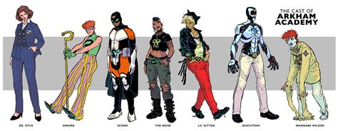 Dc Geek House Cómics Dc Presenta La Academia Arkham Con
