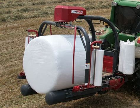 Individual Bale Wrapper Ez Wrap940 Livemac Co Ltd Round Semi