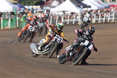 Indian Motorcycle Racing Sweeps The Podium At The Arizona Mile Indian