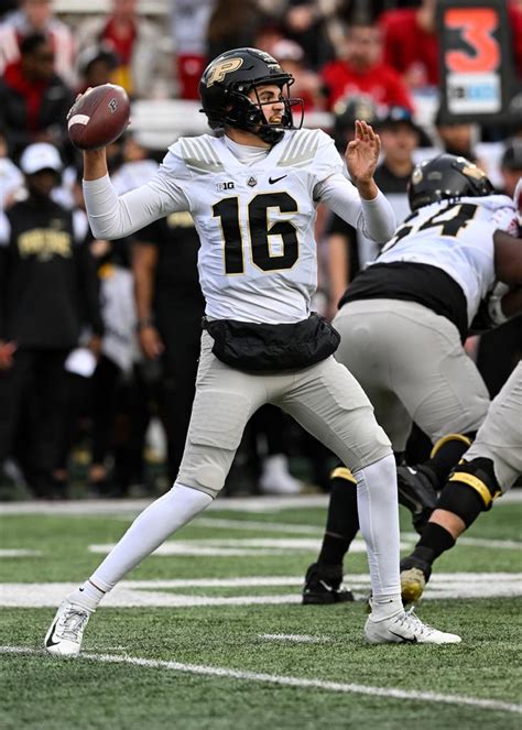 Purdue Quarterback Aidan Oconnell Reveals His Brother Died