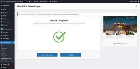 Tutorial Install Theme Construction Tutorial Wordpress