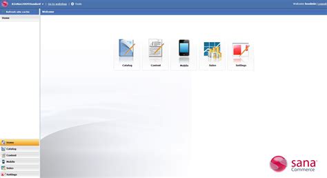 Backoffice Home Page