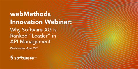 Software Ag On Twitter Learn Why Software Ags Webmethods Is One Of Only Three Platforms
