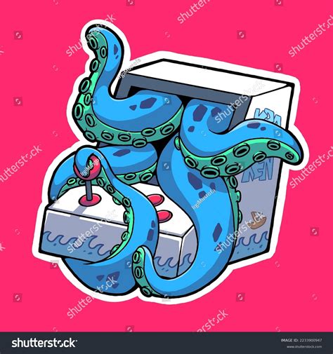 Vector Illustration Depicting Arcade Game Machine Stock Vector Royalty Free 2233900947