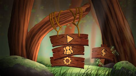 Game Main Menu Ui On Behance