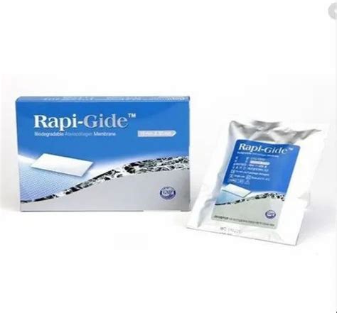Rapi Gide 15 X 20 Mm Resorbable Collagen Membrane At ₹ 4700 Pack Collagen Membrane In Vadodara