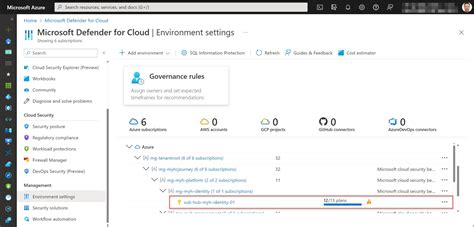 Onboard An Azure Subscription In Microsoft Defender For Cloud Using An
