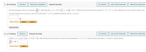 Solved Compute Integrals Over S1 And S2 Where S1 Is The