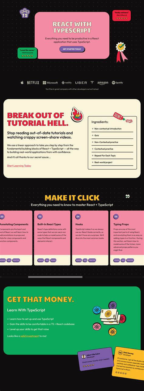 UI Dev React With TypeScript TutFlix Free Education Community
