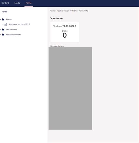 editor can t view forms · issue 901 · umbraco umbraco forms issues · github