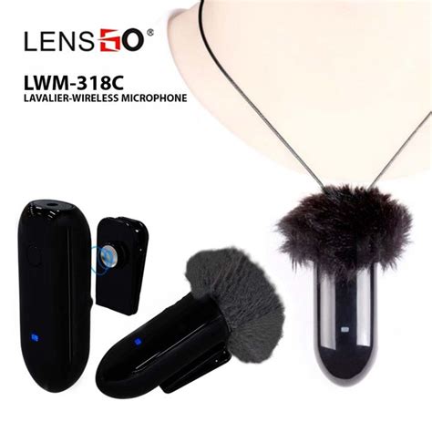 LensGO LWM 318C Lavalier Wireless Microphone Lazada