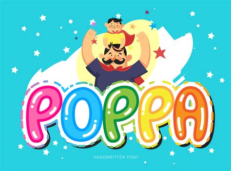 Poppa Font By Bb Type Studios · Creative Fabrica