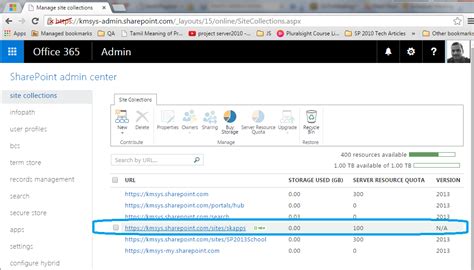 Microsoft Azure Create App Catalog Site In SharePoint Online