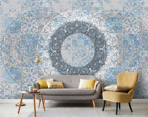 کاغذ دیواری پتینه پوستر گارنت