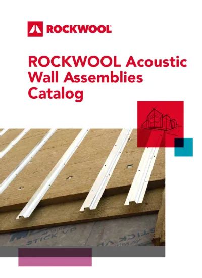 Rockwool Acoustic Wall Assemblies Catalog