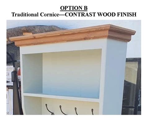 Traditional Cornice On Our Furniture Cheshire Pine And Oak