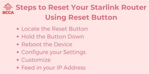 How To Reset Starlink Router Easy Tutorial
