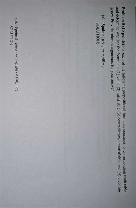 Problem 5 10 Points For Each Of The Following StudyX