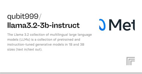 Qubit999 Llama3 2 3b Instruct Run With An Api On Replicate