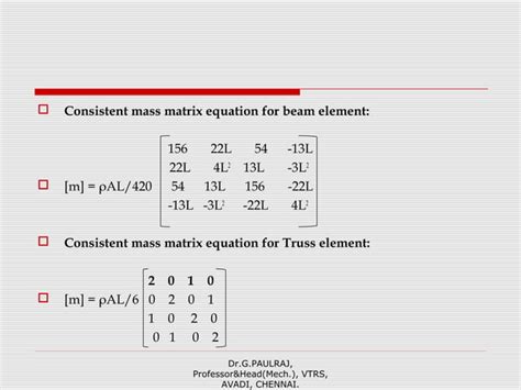 Finite Element Analysis Unit 4 Ppt Physics Science