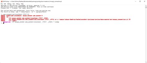 How To Connect To Mongodb Server Via Swi Prolog Stack Overflow
