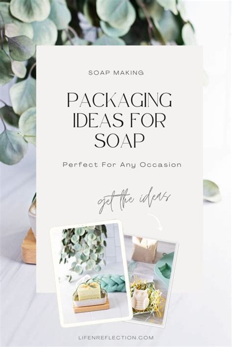 Homemade Soap Packaging Ideas Life N Reflection