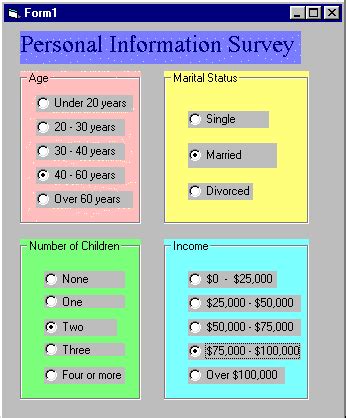 VISUAL BASIC FRAME CON OPTION BUTTON