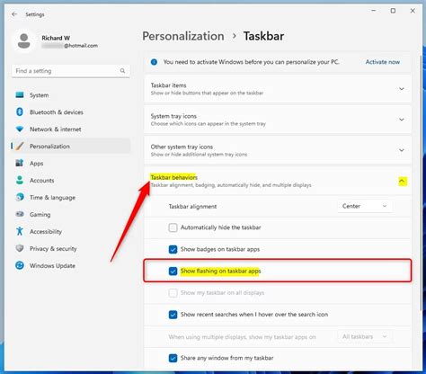 Enable Or Disable Flashing Taskbar Apps In Windows 11 Geek Rewind