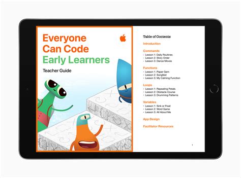 Apple Unveils New Resources For Elementary School Coding And Inclusive App Design Apple