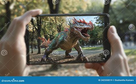 An Augmented Reality Ar Mobile Game Where The Player Interacts With