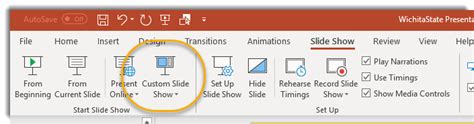 Powerpoint Custom Slide Shows Office Bytes