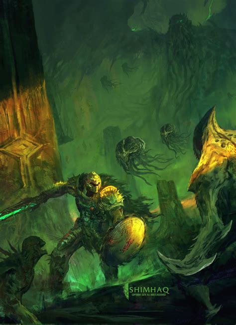Shimhaq Baron Of Hell Cacodemon Doomguy Imp Doom Old One Doom The Dark Ages Doom