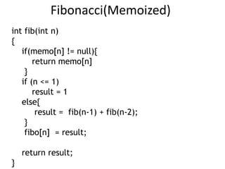 Algorithm Lecture Dynamic Programming PPT