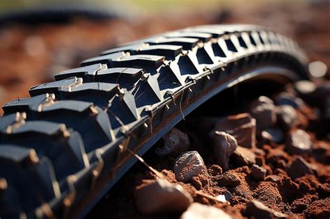Premium Photo Closeup Of A Graders Tire Treads Gripping The Ground Best Grader Image Photography