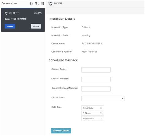 Genesys Cloud Api V2 Conversations Callbacks Priority Does Not