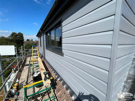 Fortex Cladding Anthracite Fascia Soffit Guttering And Windows