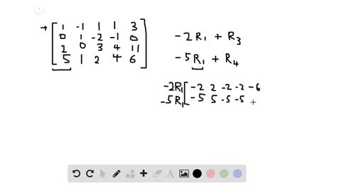 Solvedin Exercises 13 18 Perform Each Matrix Row Operation And Write