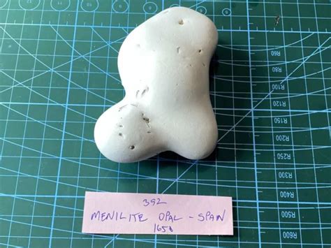 Menilite Opal Nodule 165 Gr From Spain Also Known As Goddess Stone