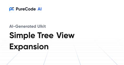 implement ulkit simple tree view expansion using ai