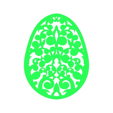 Happy Easter Laser Cutting Template For Greeting Cards 352203 Vector Art At Vecteezy