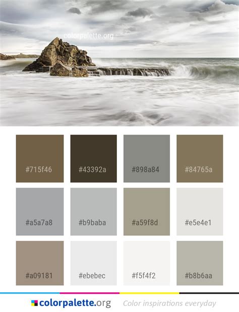 Sea Ocean Wave Color Palette