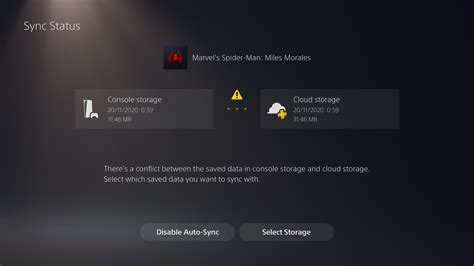 ps5 couldn t sync your save data due to a conflict error fix