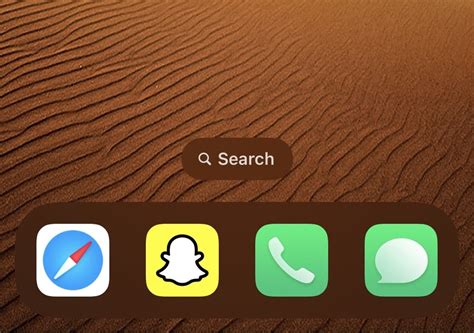 Searchdots Ports Ios 16s Home Screen Search Pill To Jailbroken Ios 15