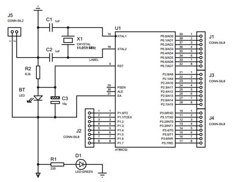 Sistema Simplificado Atmel 89s52 ~ Network Uagrm Sistema Simplificado Atmel 89s52 ~ Network Uagrm