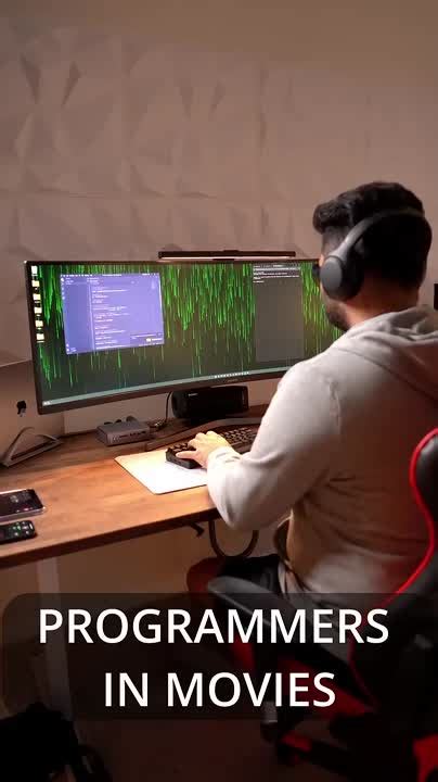 Fahad Khalil On Linkedin Programmers In Movies Vs Programmers In