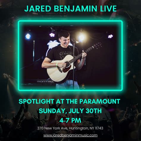 Jared Benjamin Spotlight