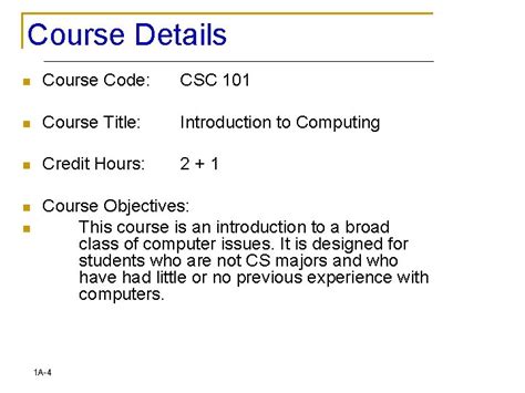 csc 101 introduction to computing dr iftikhar azim