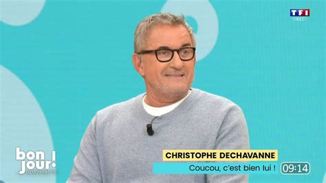 Christophe Dechavanne Se Met à Nu Dans Sans Transition Bonjour