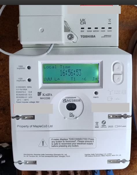 Kaifa Ma329b Smart Meter Manual The Ovo Forum