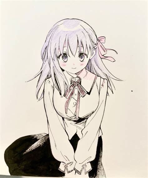 No Bi Matou Sakura Fate Series Highres Nib Pen Medium Pen